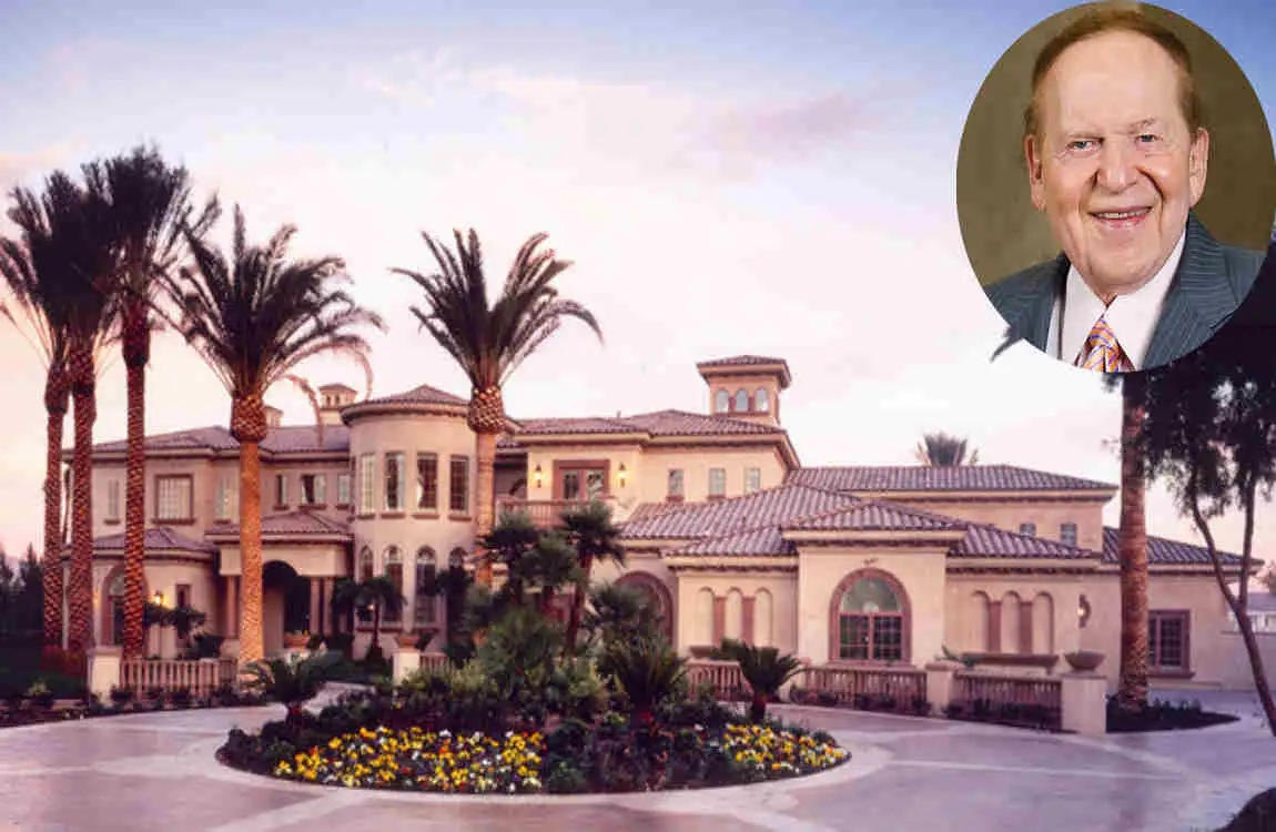 Inside the Lavish Lifestyle: Sheldon Adelson's Vegas House