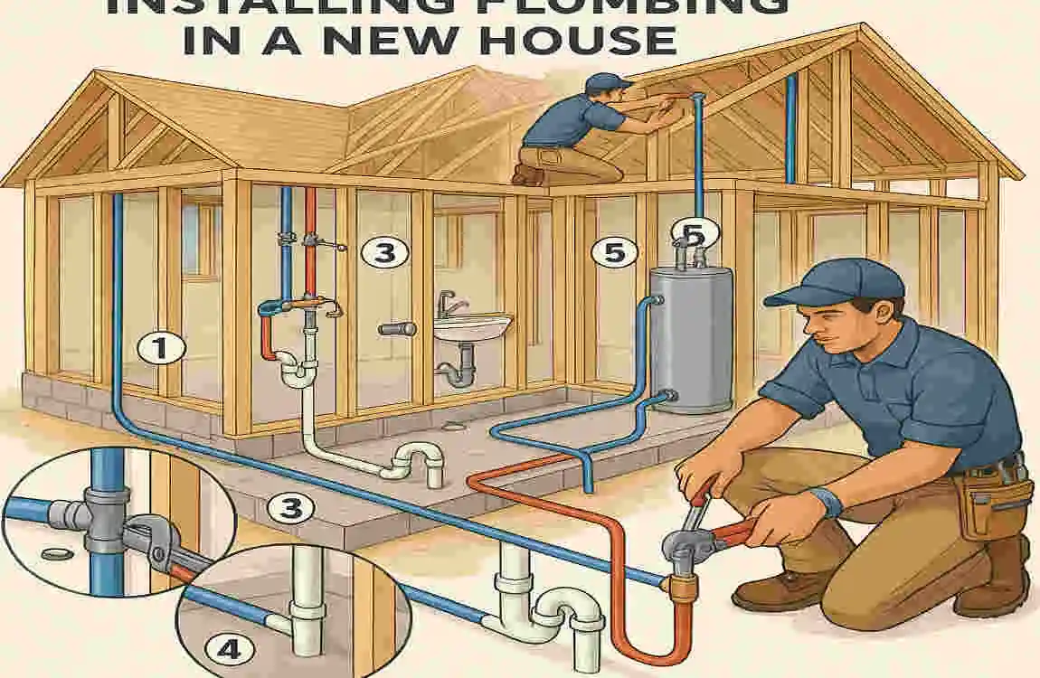 Step-by-Step Guide to Installing Plumbing in a New House