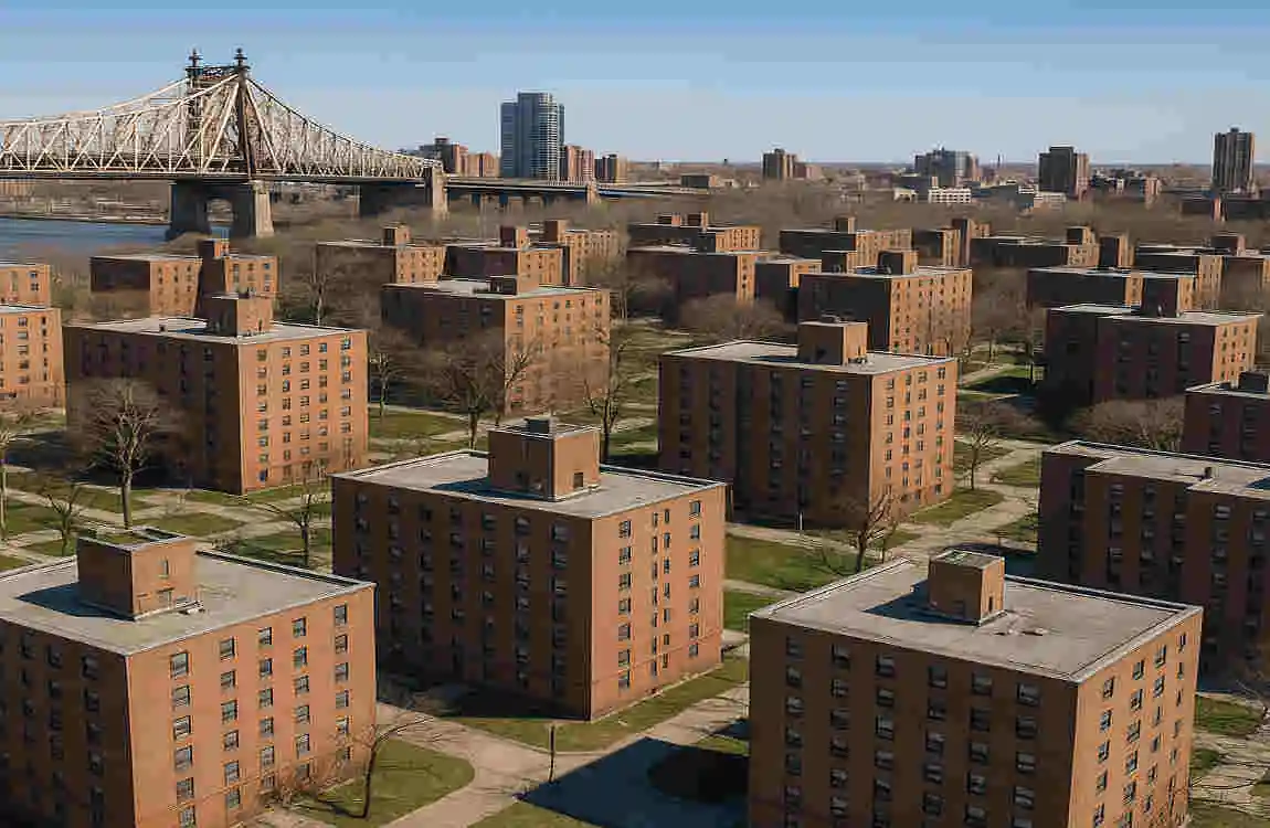 Does Queensbridge House Have Solar Panels on Its Roof?