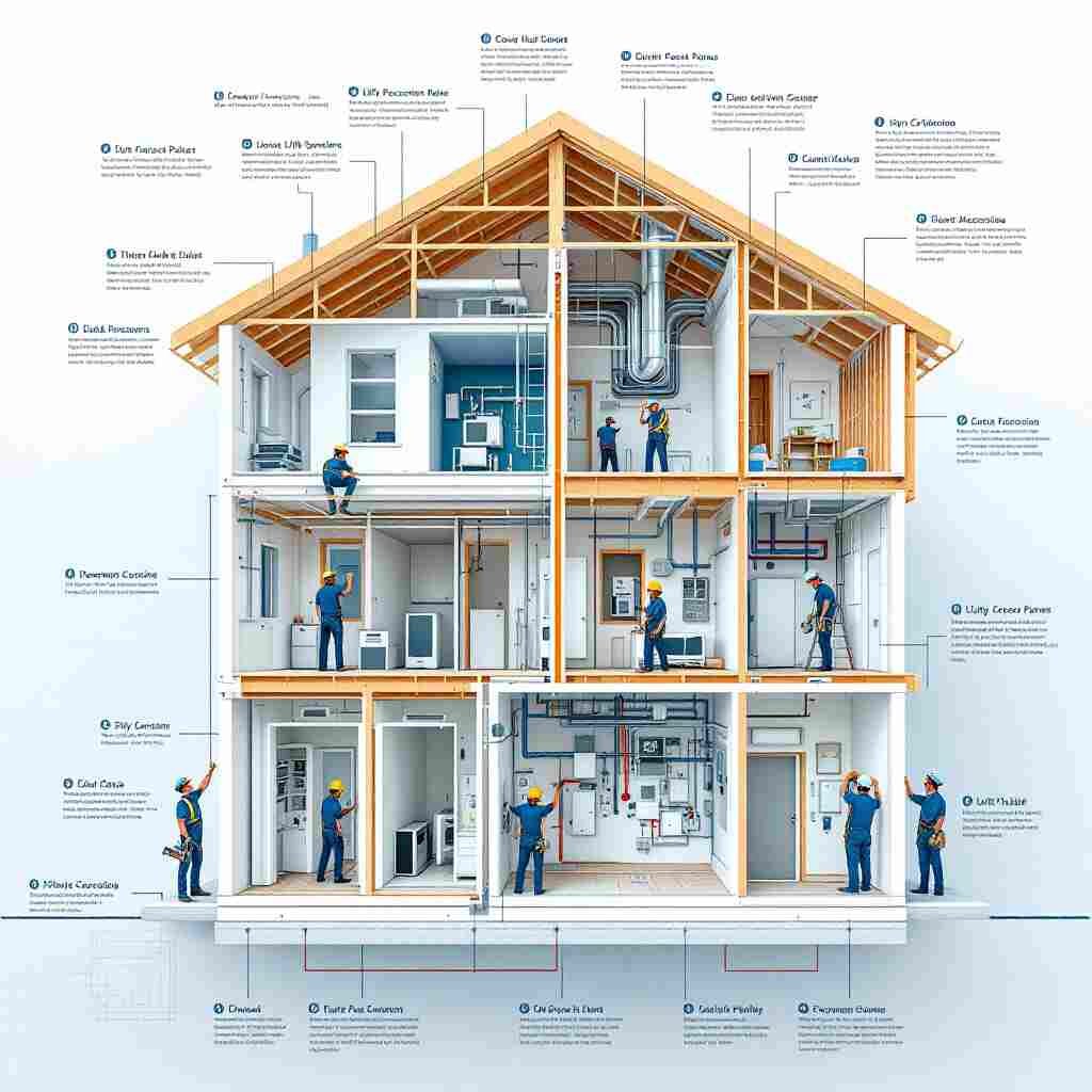 Easy HVAC & Utility Access Solutions for New House Construction