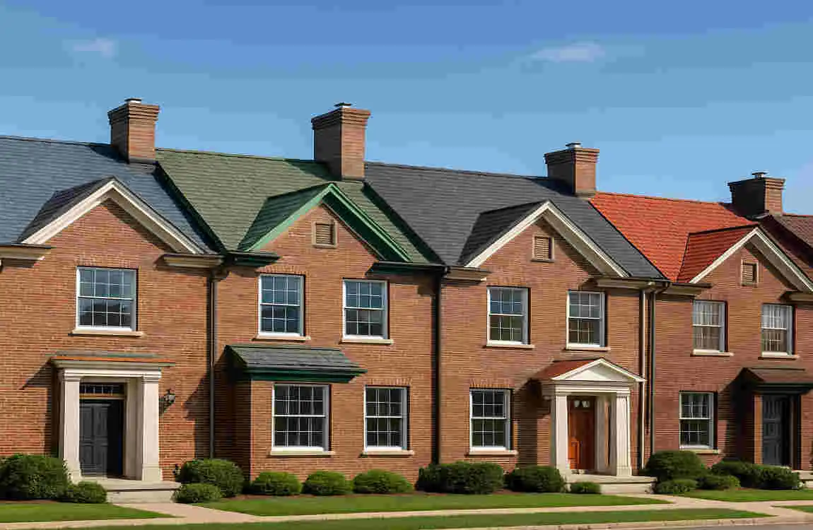5 Stunning Roof Colors for Brick Houses
