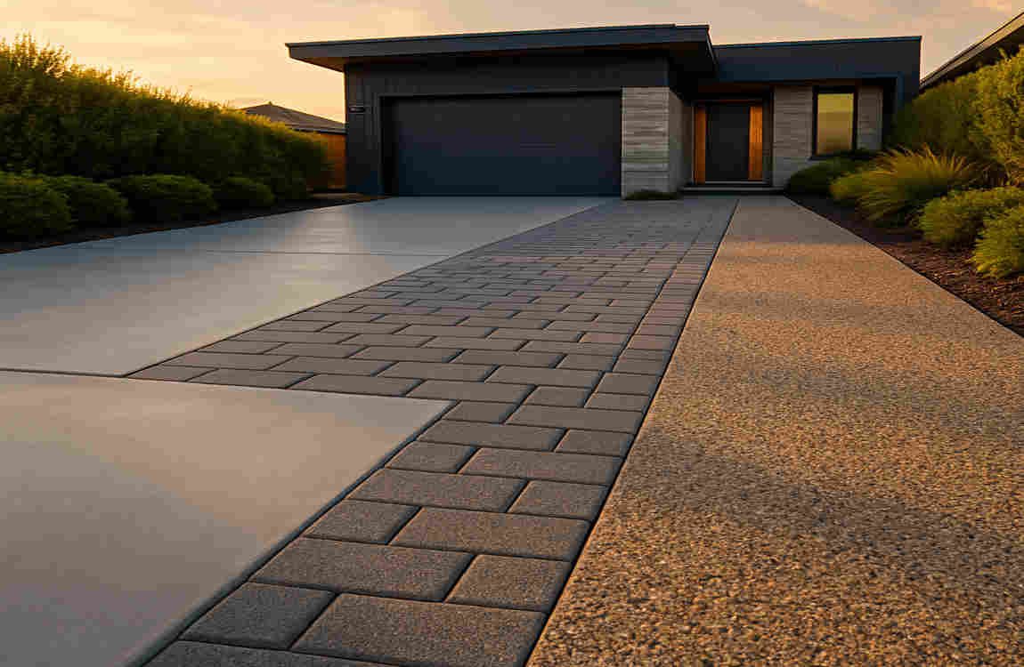 Durability Meets Design: Choosing the Best Materials for Your Home Driveway