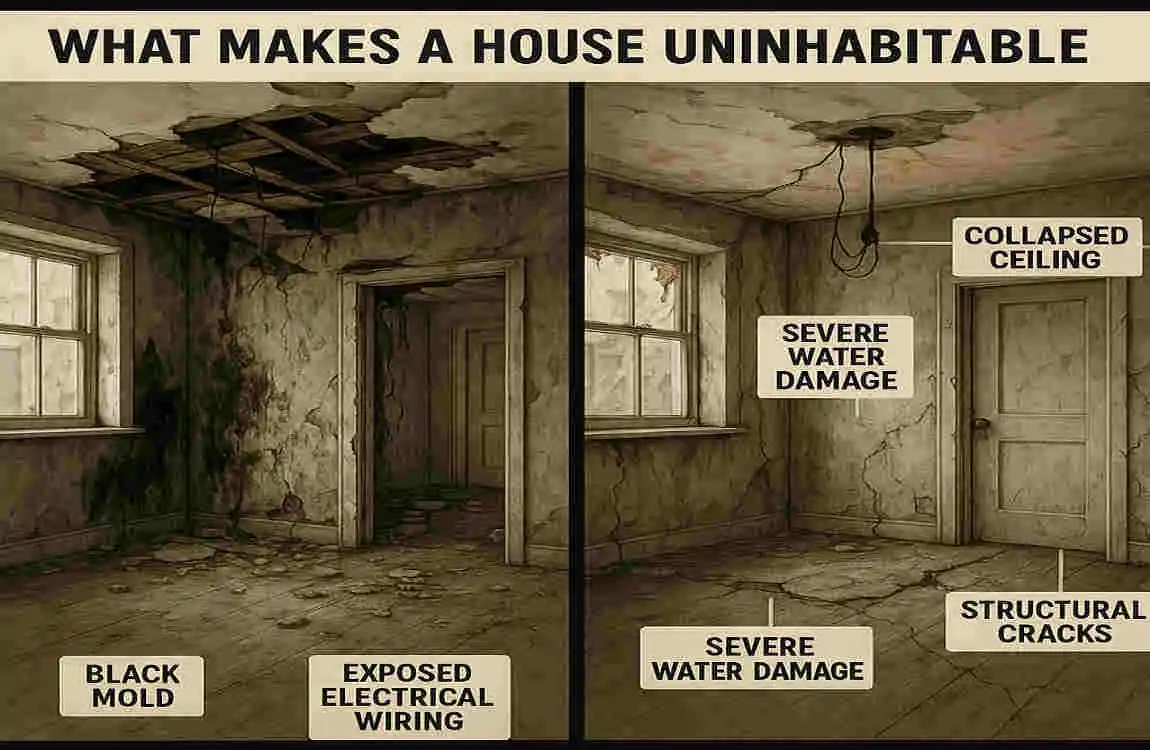 Understanding What Makes a House Uninhabitable