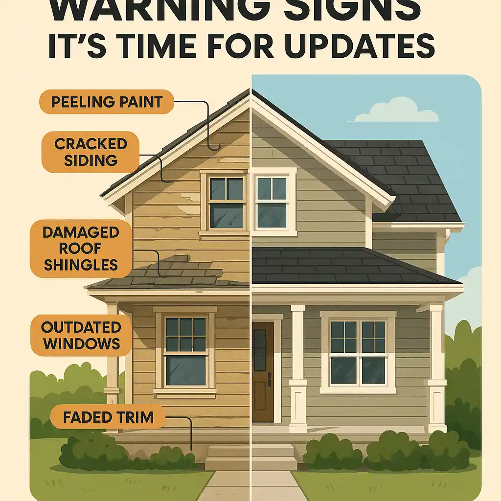 Warning Signs It’s Time to Update Your Home’s Exterior
