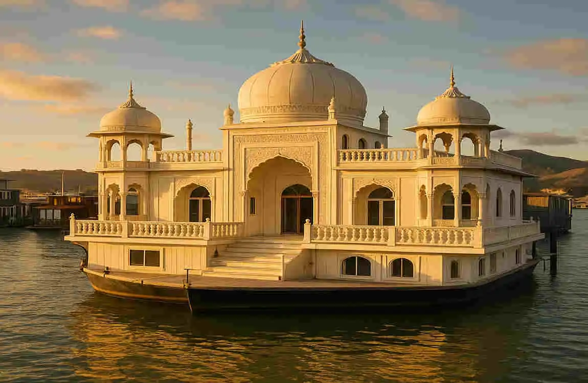 What Makes the Taj Mahal Houseboat Unique in Sausalito?
