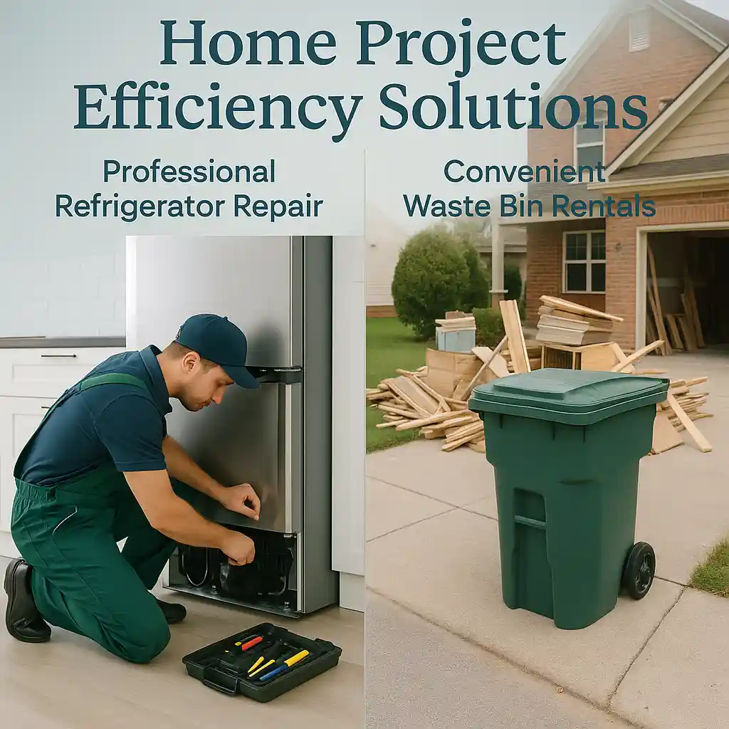 How Refrigerator Repair in Clermont and Waste Bin Rentals Make House ...