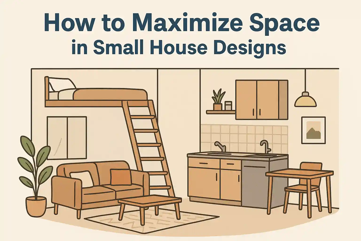 How to Maximize Space in Small House Designs