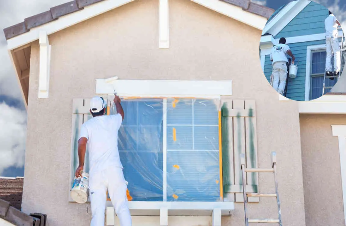 Exterior House Painting Made Easy with Rollers
