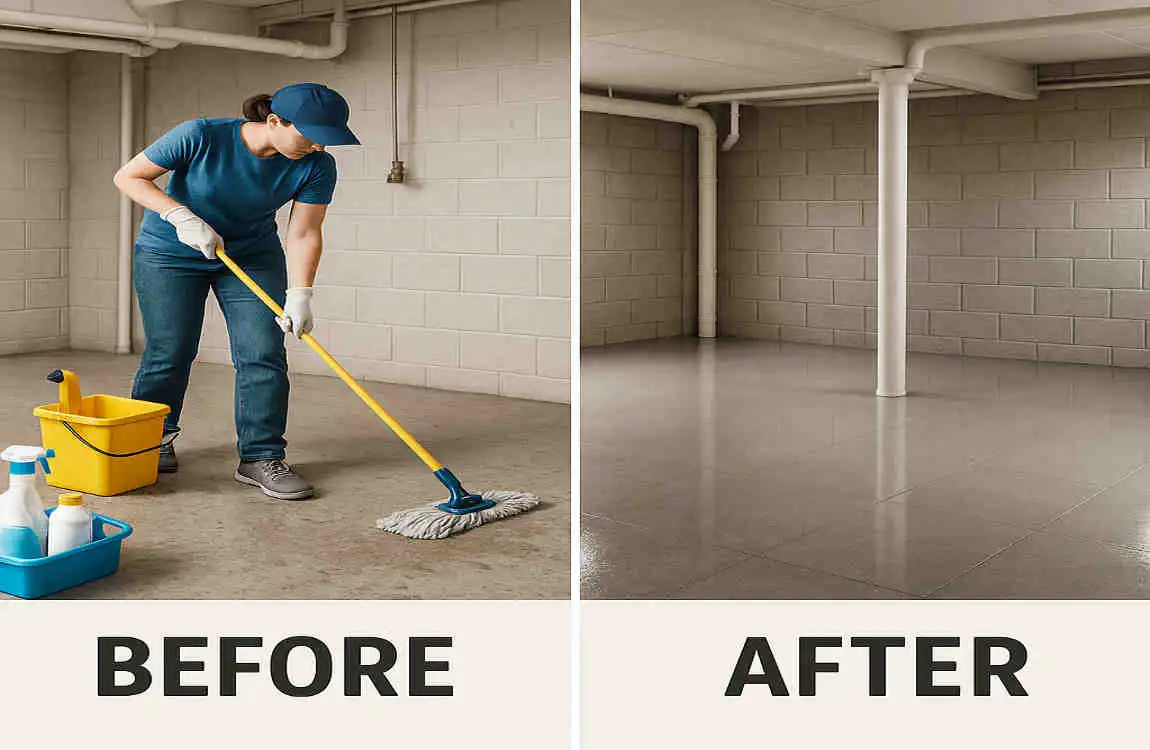 How to Clean Basement Floors Effectively: Essential Tips for a Spotless ...