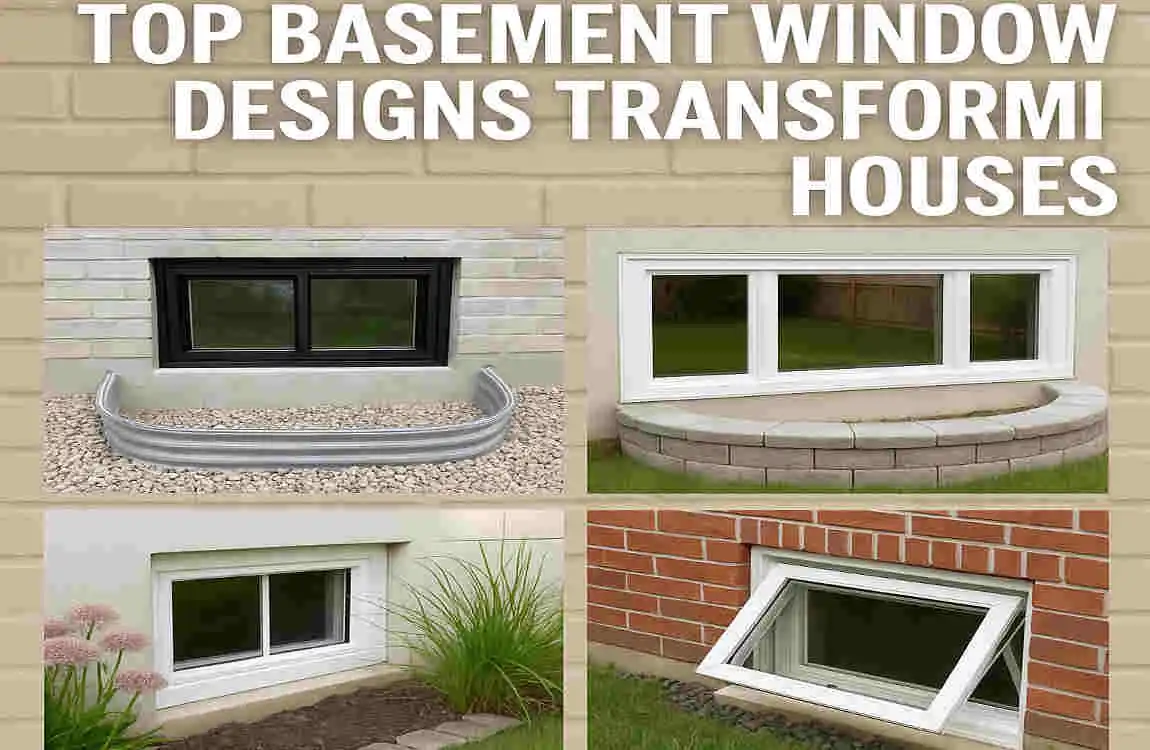 Brighten Your Home: Top Basement Window Designs Transforming Houses