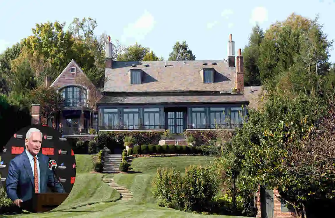 Jimmy Haslam's Stunning Knoxville Tudor House with Smoky Mountain Views