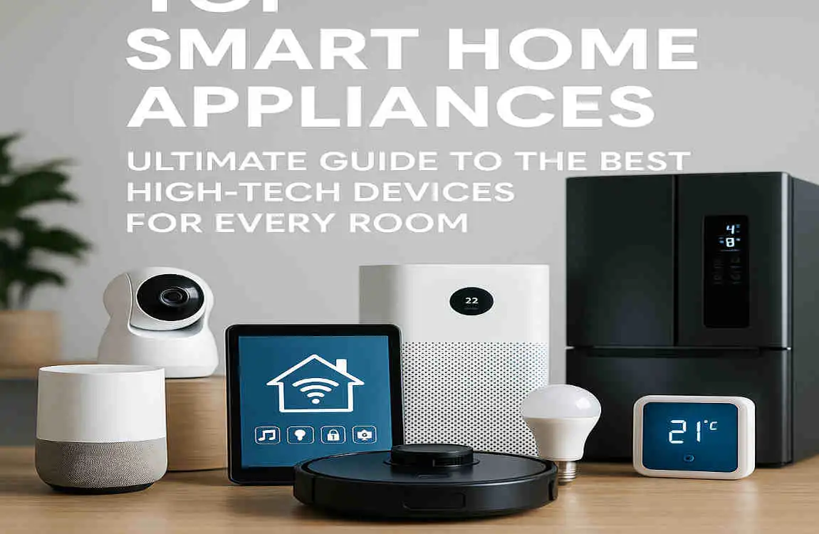 Top Smart Home Appliances: Ultimate Guide to the Best High-Tech Devices ...
