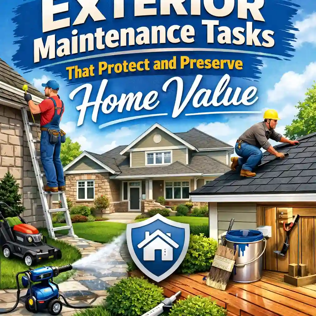 Exterior Maintenance Tasks That Protect and Preserve Home Value