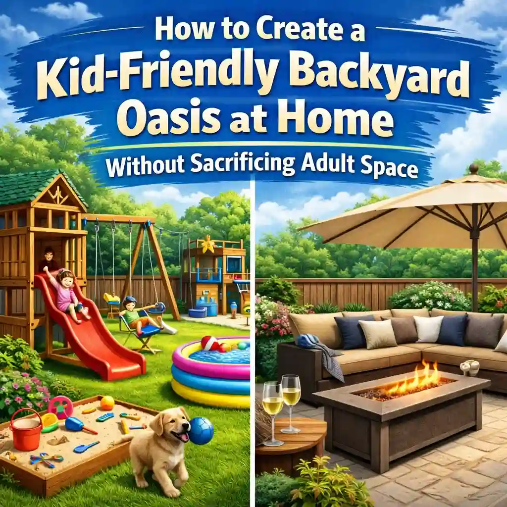 How to Create a Kid-Friendly Backyard Oasis at Home Without Sacrificing ...