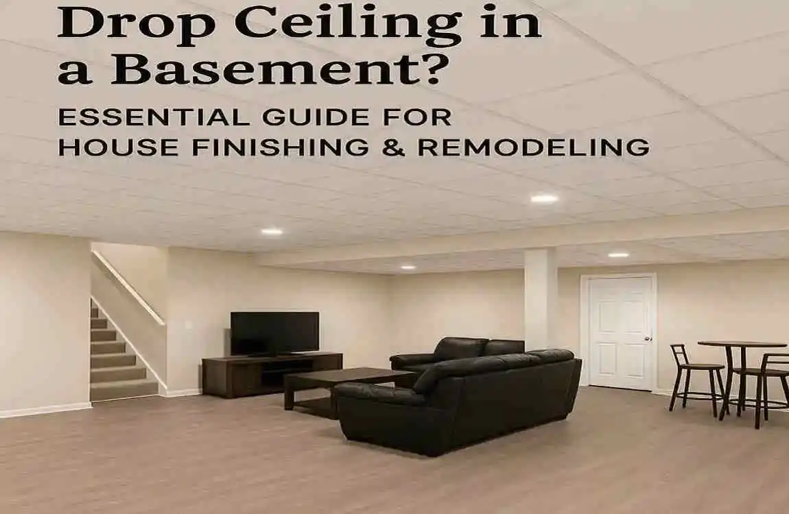 What Is a Drop Ceiling in a Basement? Essential Guide for House ...