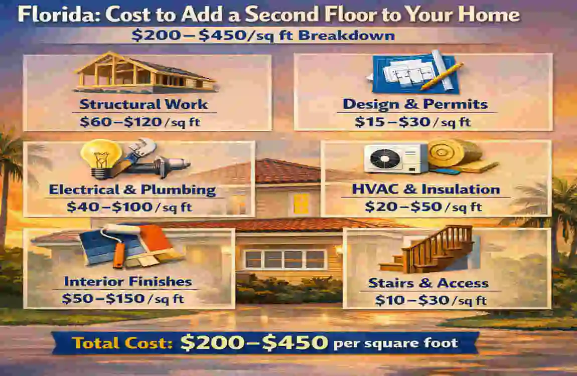 Cost To Add A Second Floor