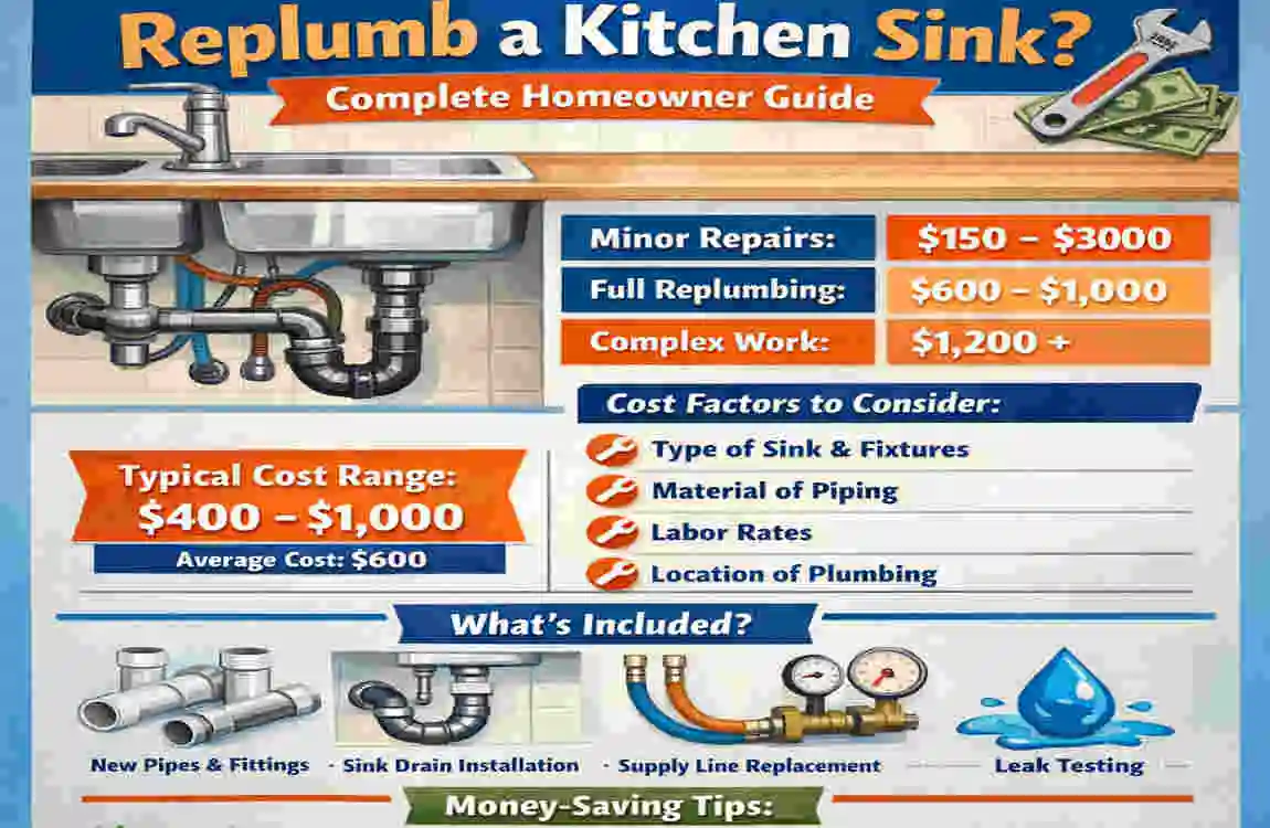 How Much Does It Cost To Replumb A House