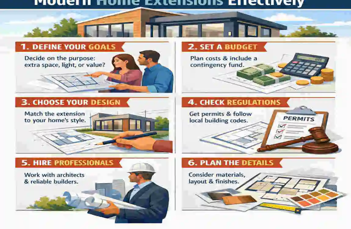 How to Plan Modern Home Extensions Effectively
